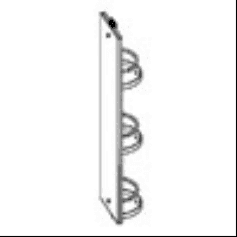 Aqualux Curved Glass Shelf with Mirror - Replacement for Florenta Steam ...