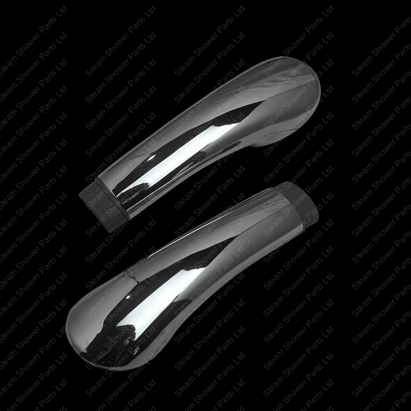 Riser Rail Oval Top & Bottom Brackets - Aqualux Compatable