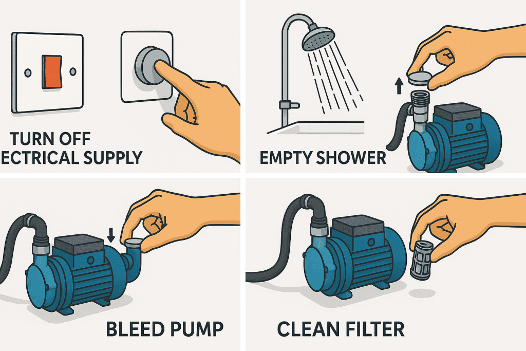 Shower Pump Problems (FAQ) – 101 Guide to Everything You Need to Know
